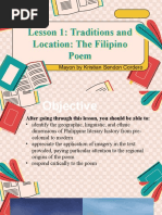 Lesson 5 Philippine Regional Literature - Bicol and Pampango | PDF ...