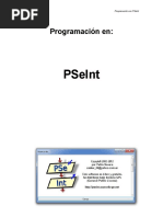 Manual PSeInt. | PDF | Variable (informática) | Ingeniería Informática