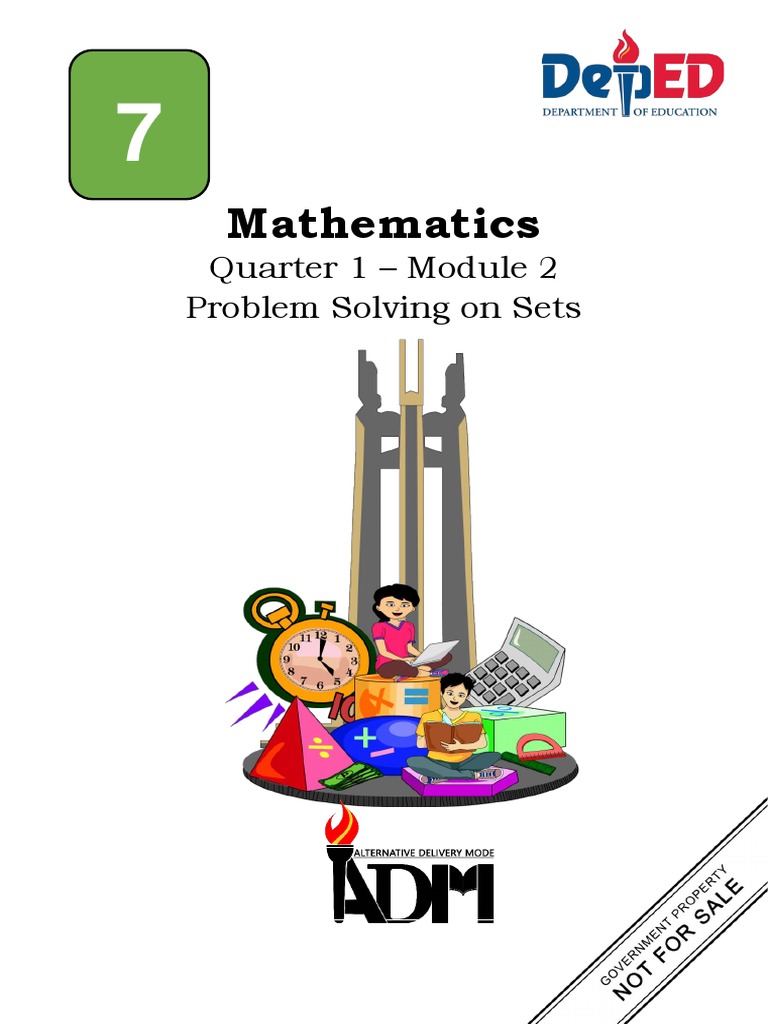 Module 2 Operations On Sets | PDF | Learning | Teachers