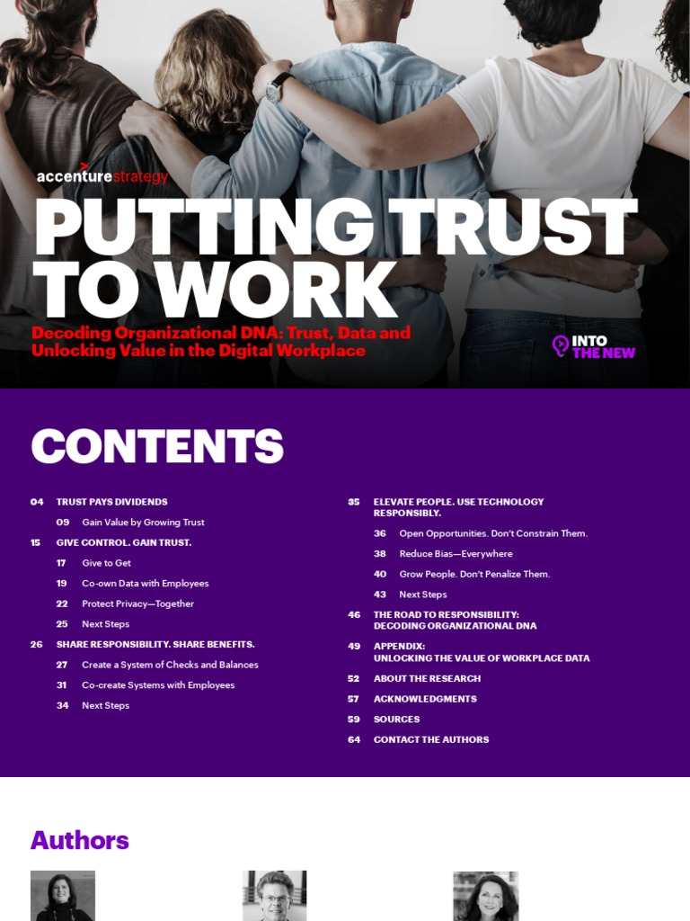 Accenture WF Decoding Organizational DNA | Download Free PDF ...