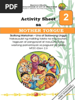 PROBLEM Solving Tagalog | PDF