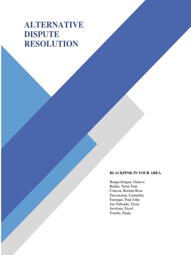 Adr Paper Blackpink in Your Area | PDF | Torture | Human Rights