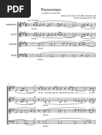 Unang Alay (Kunin at Tanggapin - Music Sheet) | PDF