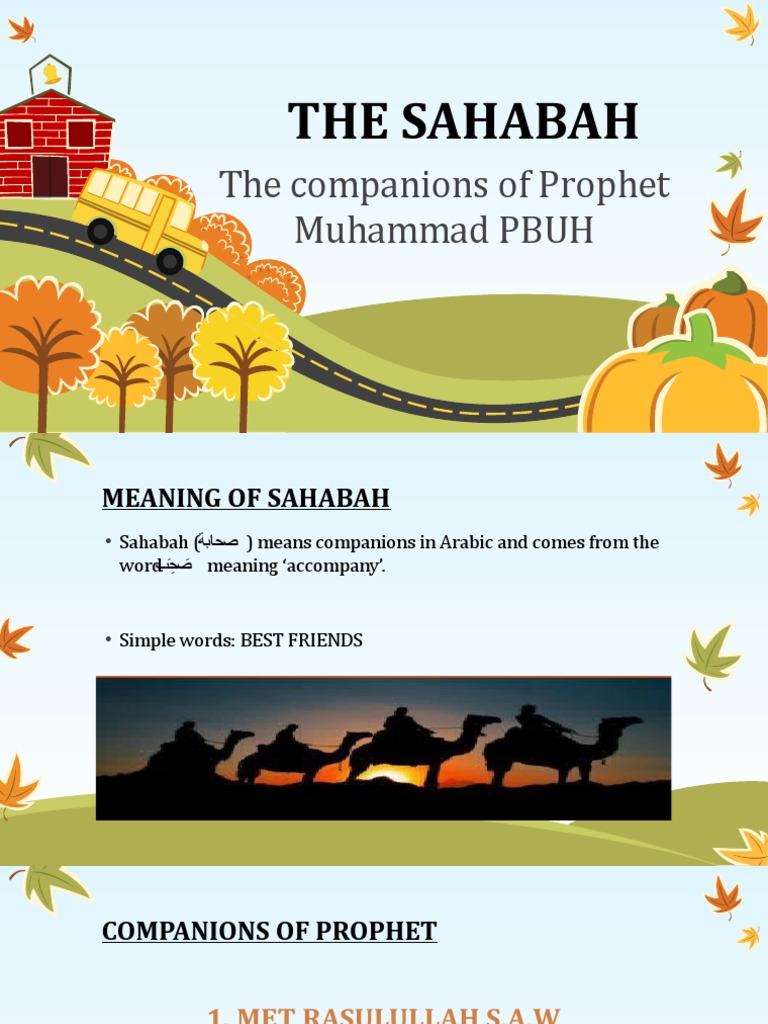 The Sahabah: The Companions of Prophet Muhammad PBUH | PDF | Religion ...