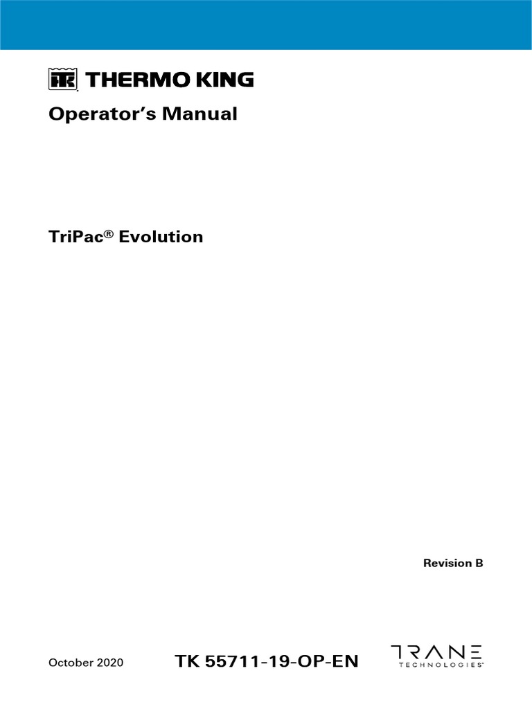 Operator'S Manual: Tripac Evolution | PDF | Cardiopulmonary ...