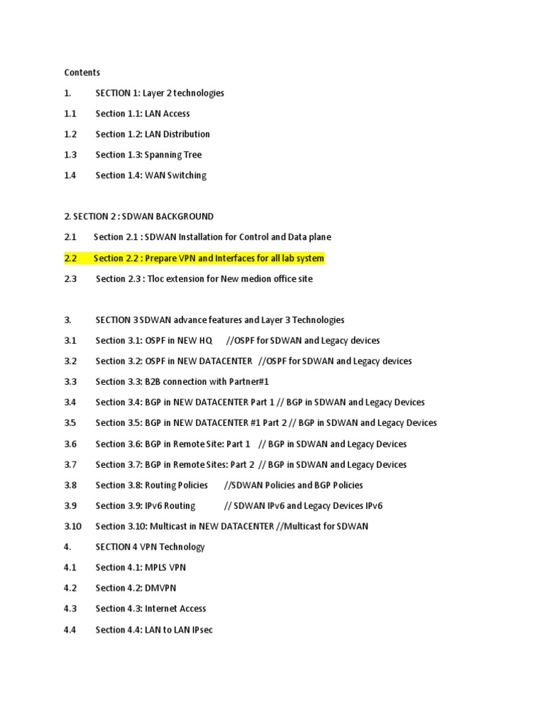 Ccie Enterprise Infrastructure Practice Lab3 Ver - 1 | PDF | Network ...