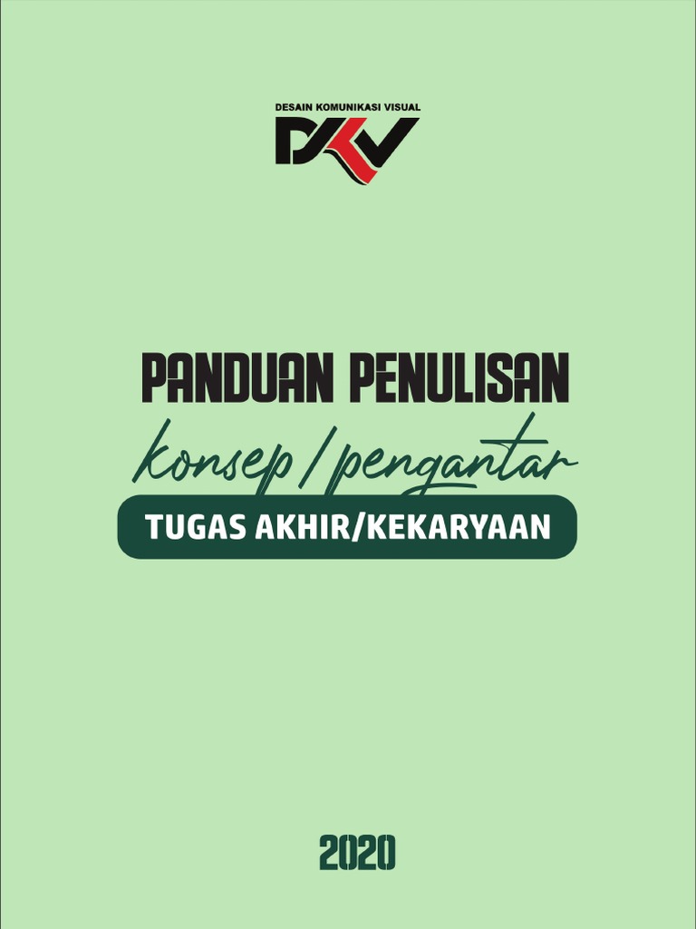 Panduan Perancangan DKV Usahid Revisi 2021 | PDF