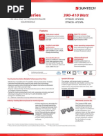 Vikram 545W Solar Panel Datasheet | PDF | Solar Cell | Materials