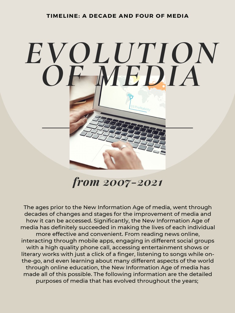 Media Evolution Timeline: 2007-2021 | PDF | Mass Media | Mobile App