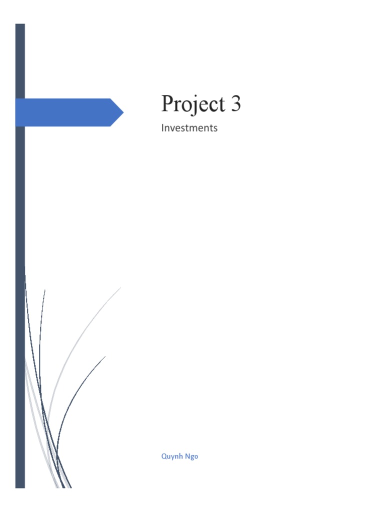 Project 3 Investments | PDF | Mutual Funds | Investing