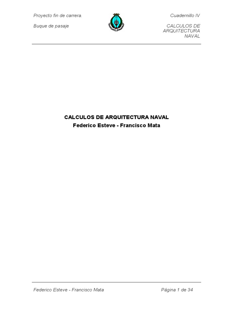 Cuaderno de Arquitectura Naval | PDF | Transporte de agua ...