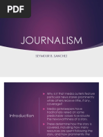 Introduction To Journalism Notes | PDF | Journalism | News