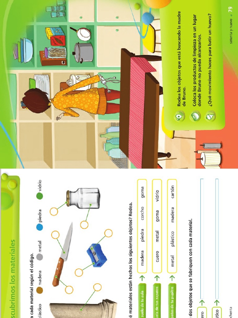 Ciencias Naturales Tema 5 1º Primaria | PDF