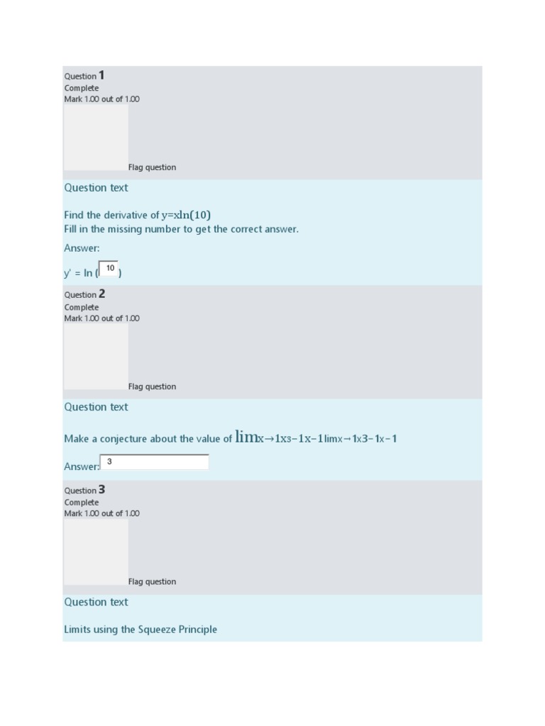 Calculus 2 Midterm Exam by BOn | PDF | Derivative | Calculus
