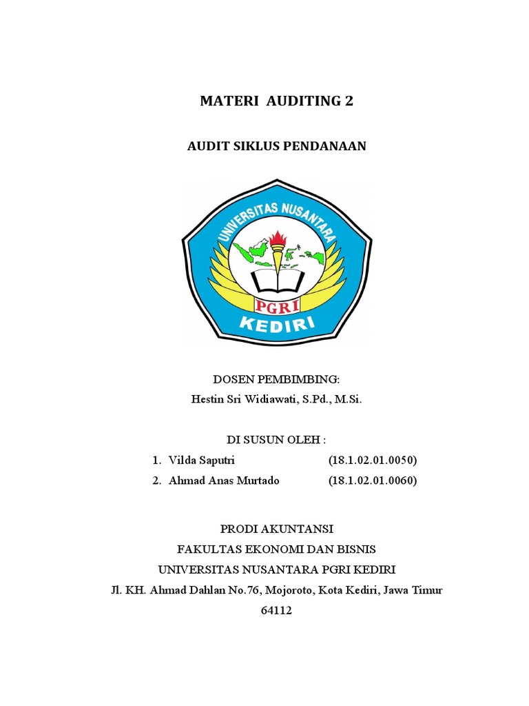 Makalah Siklus Pendanaan | PDF