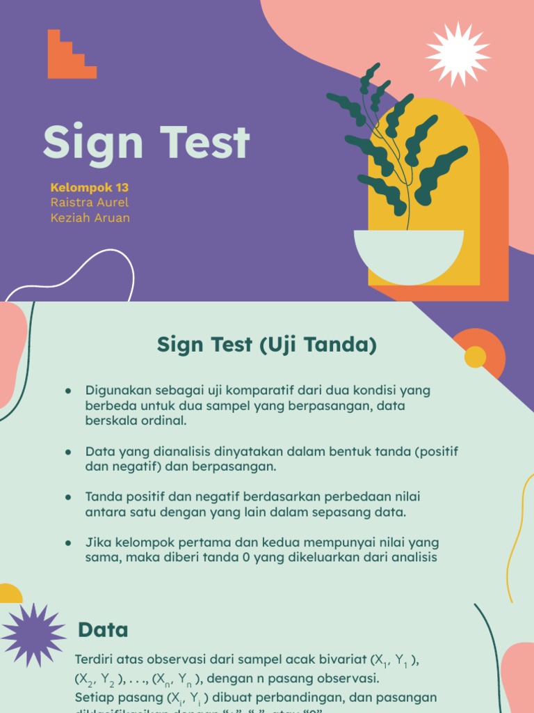 Uji Tanda: Metode dan Contoh Penggunaan | PDF
