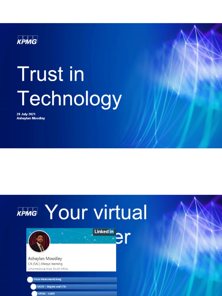 KPMG Presentation | PDF | Audit | Computer Science