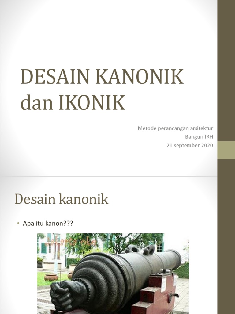 Pertemuan 5 Canonic Dan Iconic | PDF | Ilmu Sosial | Seni