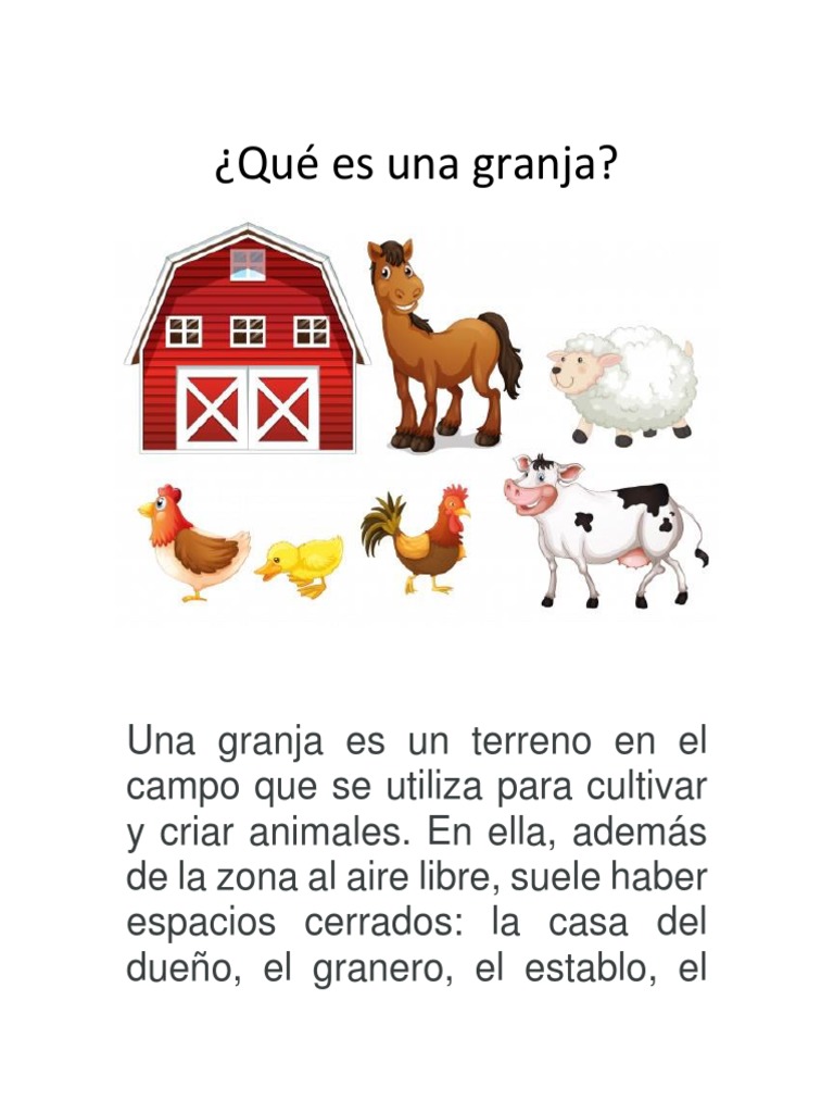 Qué Es Una Granja | PDF
