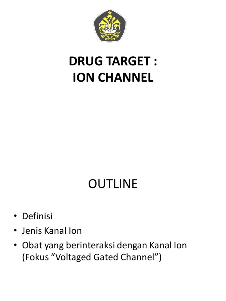 2 Drug Target - Ion Channel | PDF