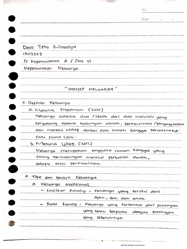 Denis Tirta - Kep Keluarga - Resume | PDF