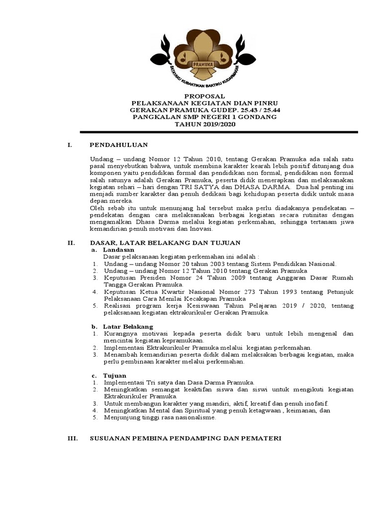 Proposal Dian Pinru | PDF