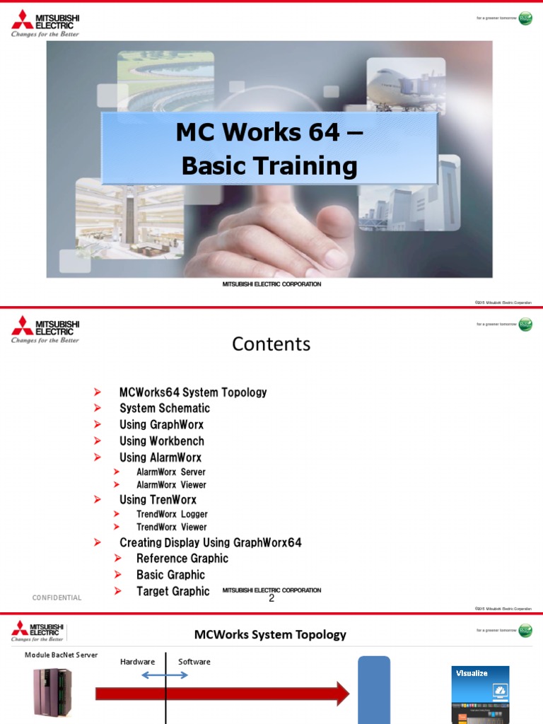 MC Works 64 Basic Training Guide | PDF | Programmable Logic Controller ...