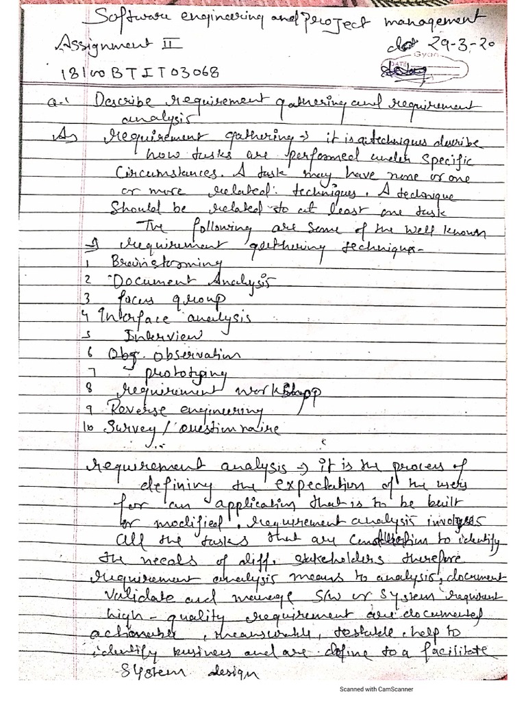 Software Engineering Assignment 2 Pdf