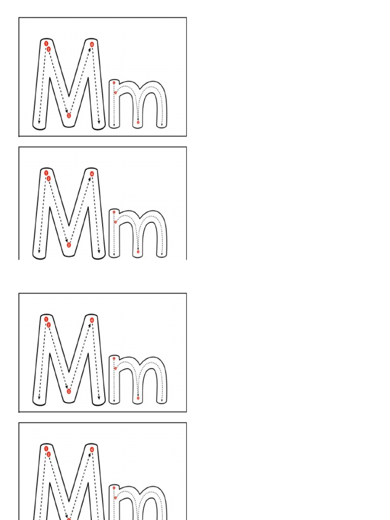 Contur Litera M | PDF