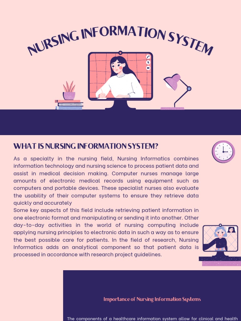 Nursing Information System Pdf Electronic Health Record Medical