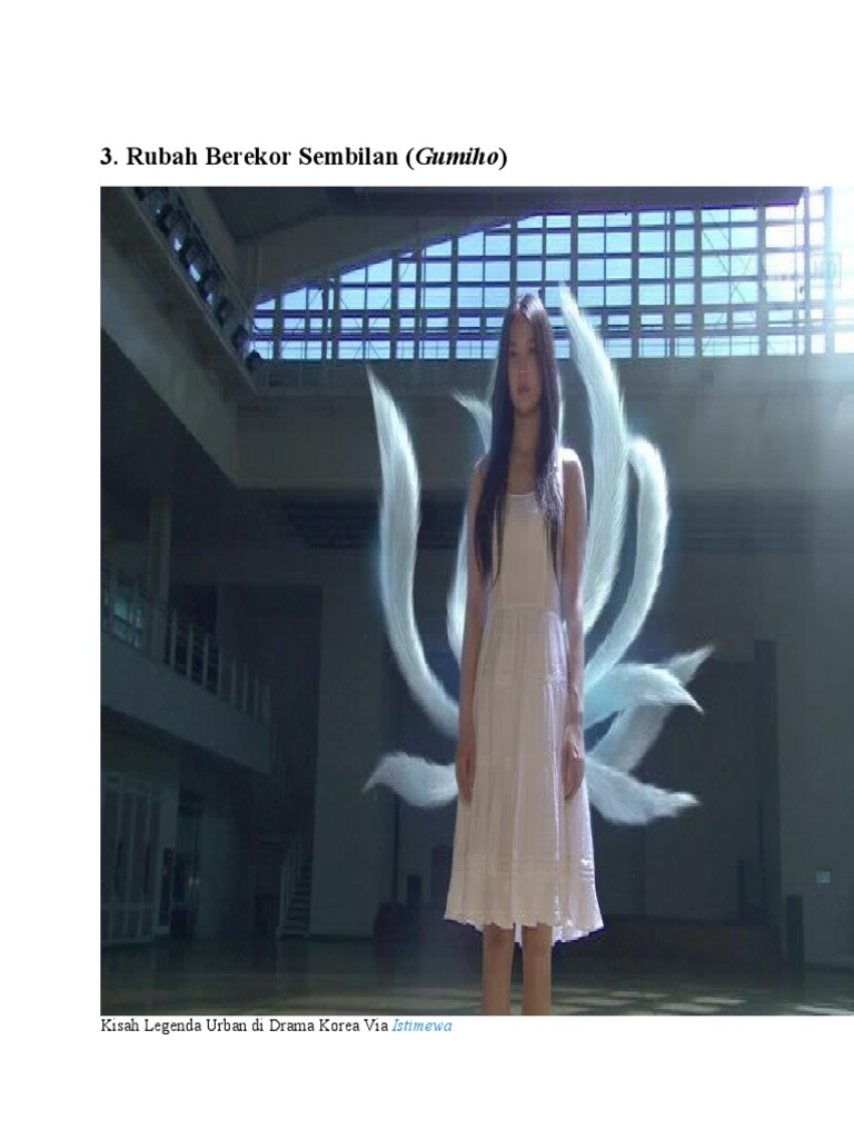 3 CERITA Rubah Berekor Sembilan (Gumiho) | PDF | Dewasa Muda | Fiksi Umum