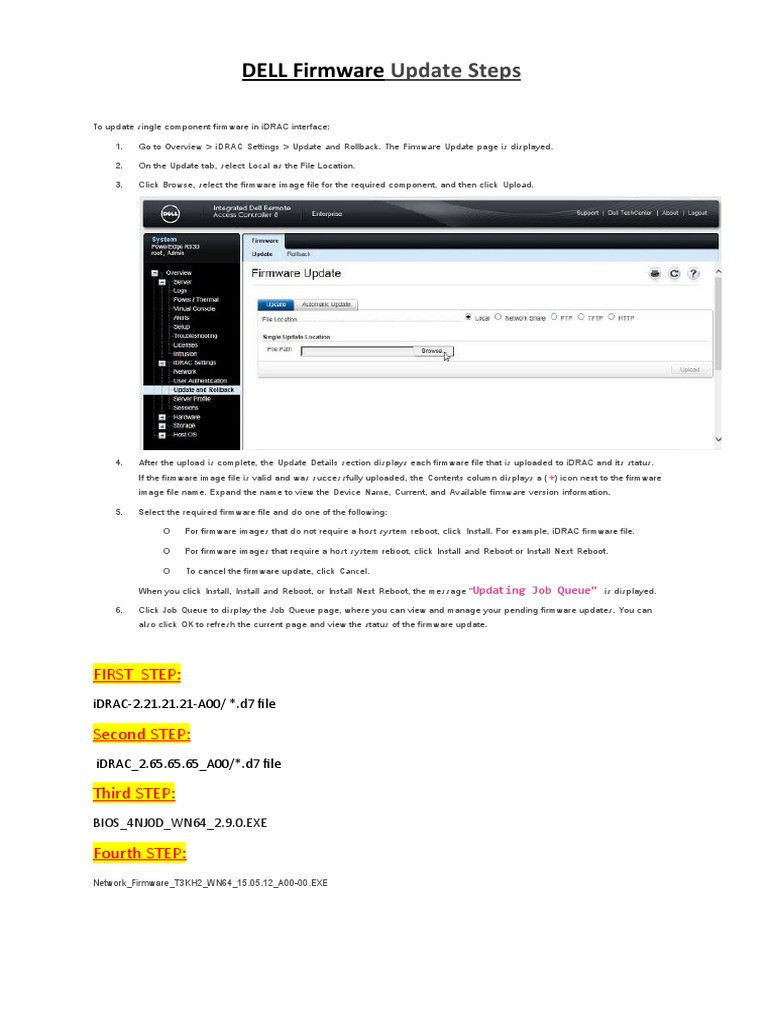 DELL Firmware Update | PDF