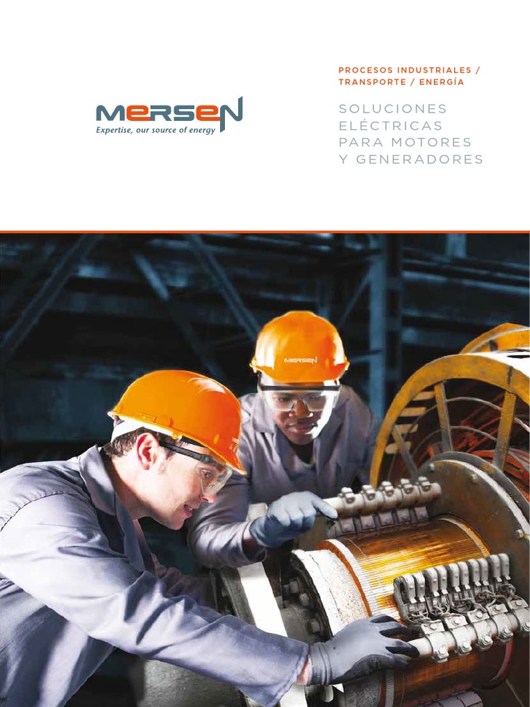 10 Soluciones para Motores y Generadores Mersen - 01 | PDF | Calidad ...