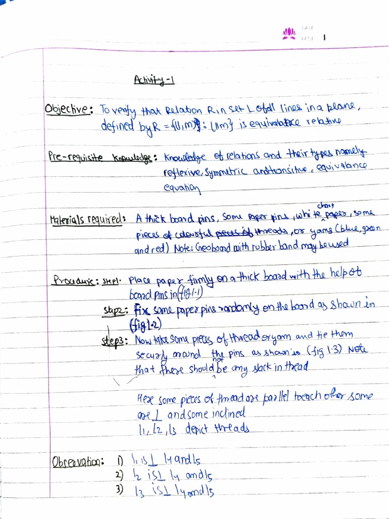 Maths Practical File | PDF