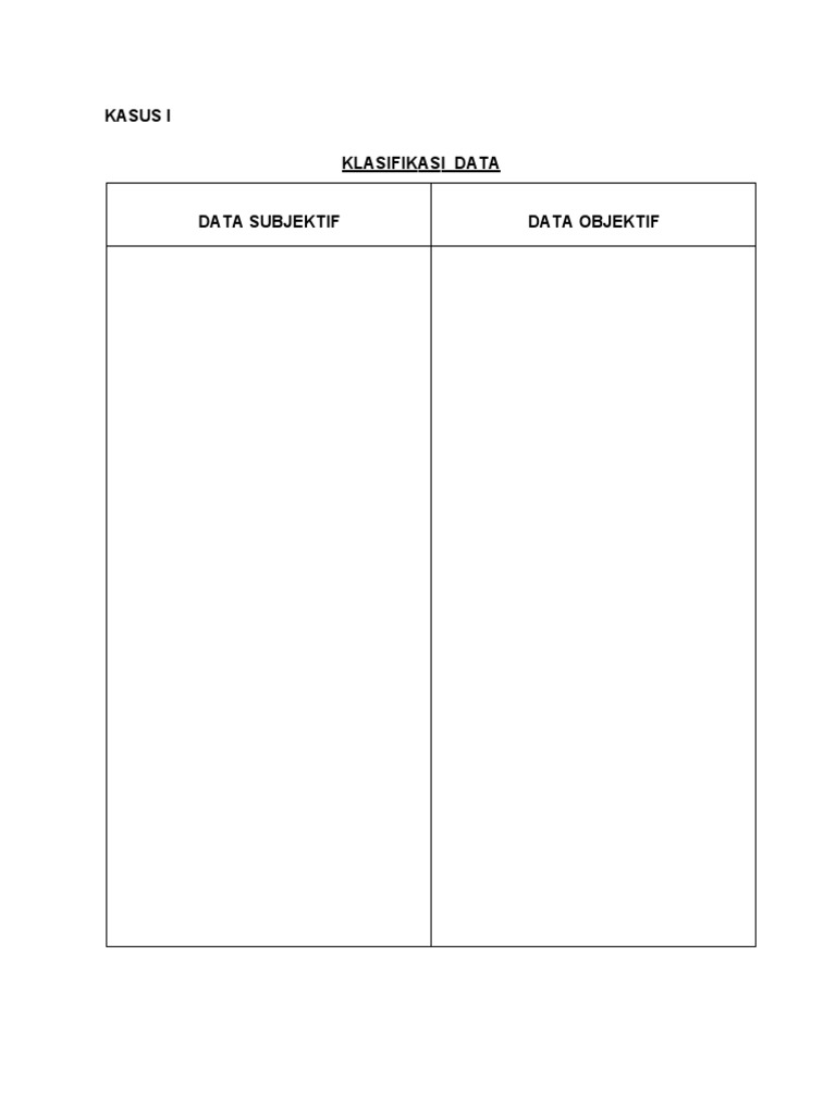 Format Klasifikasi Data-1 | PDF | Komputer