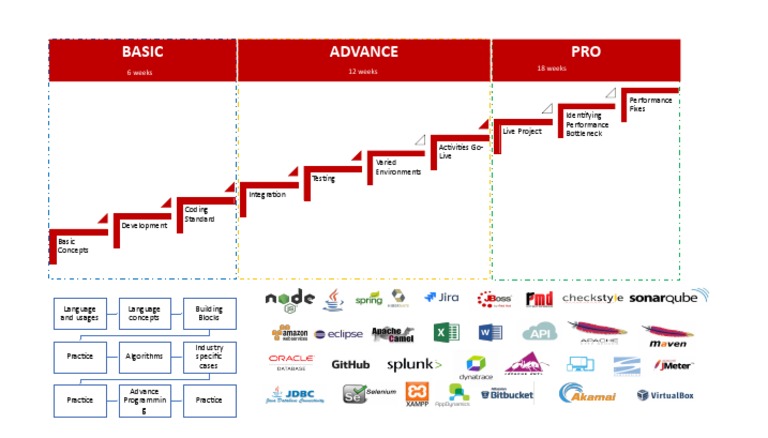 Learn coding levels from basic to pro in 18 weeks | PDF