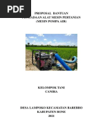 Proposal Pengajuan Alat Pertanian | PDF