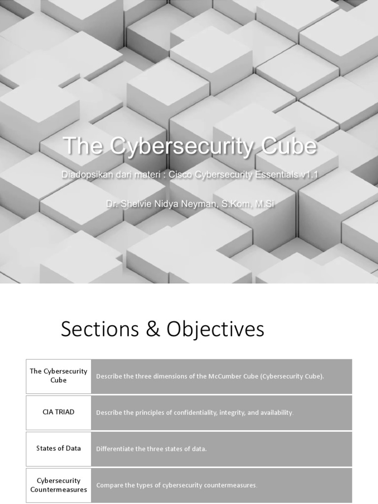 Cyber Security Cube-SNN | PDF | Information Security | Computer Security