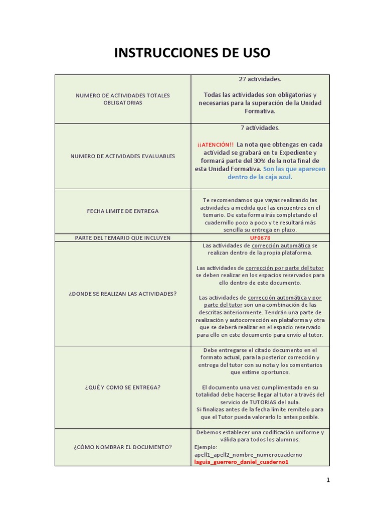 Cuadernillo Uf0678 | PDF | Medicamentos con receta | Especialidades Medicas