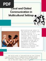 Purposive Communication - Using English in Multilingual Contexts | PDF