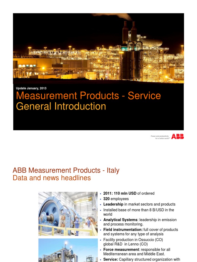 LBU Measurement Products Inglese - Service - 2013 | PDF | Flow ...