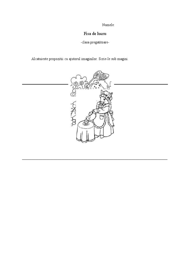 Fisa de Lucru Propozitii CLR | PDF