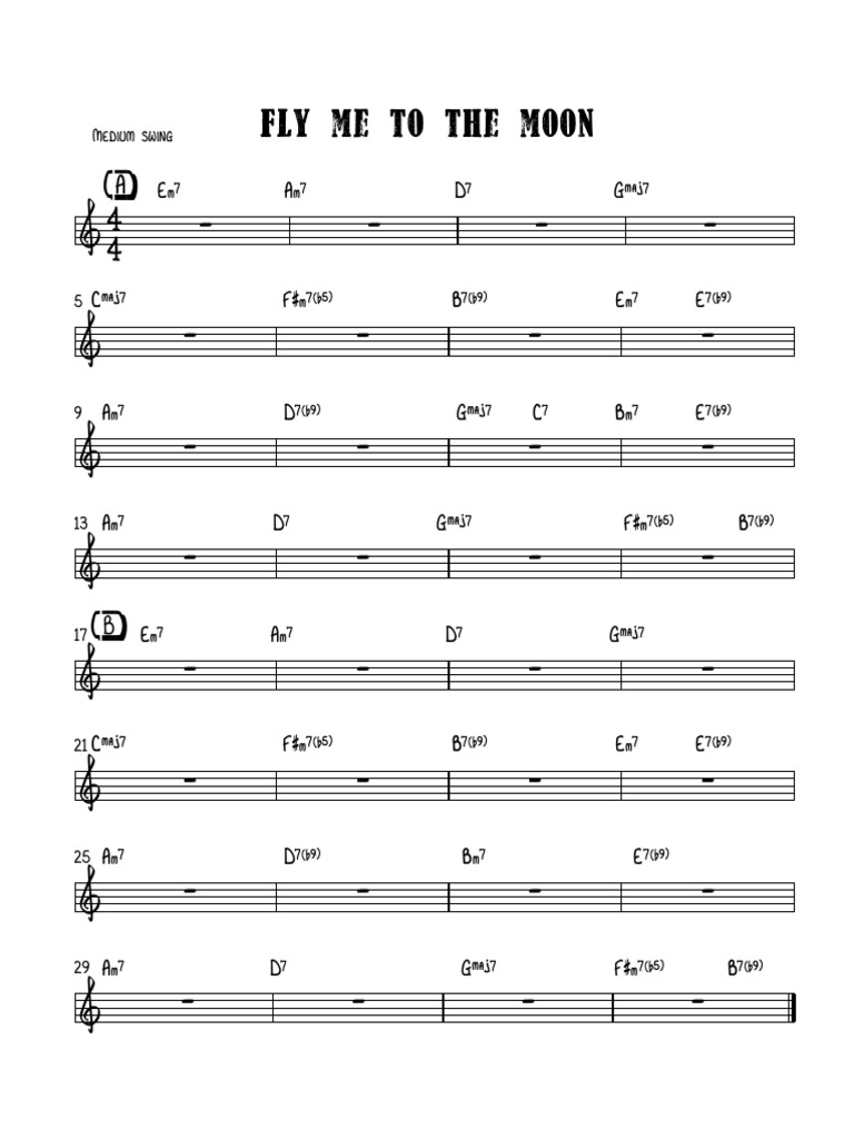 Fly Me To The Moon | PDF