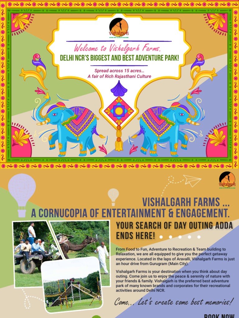 Welcome To Vishalgarh Farms.: Delhi NCR's Biggest and Best Adventure ...