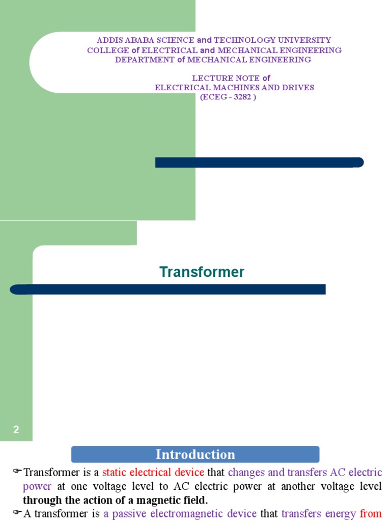 Transformer Pdf Transformer Inductor