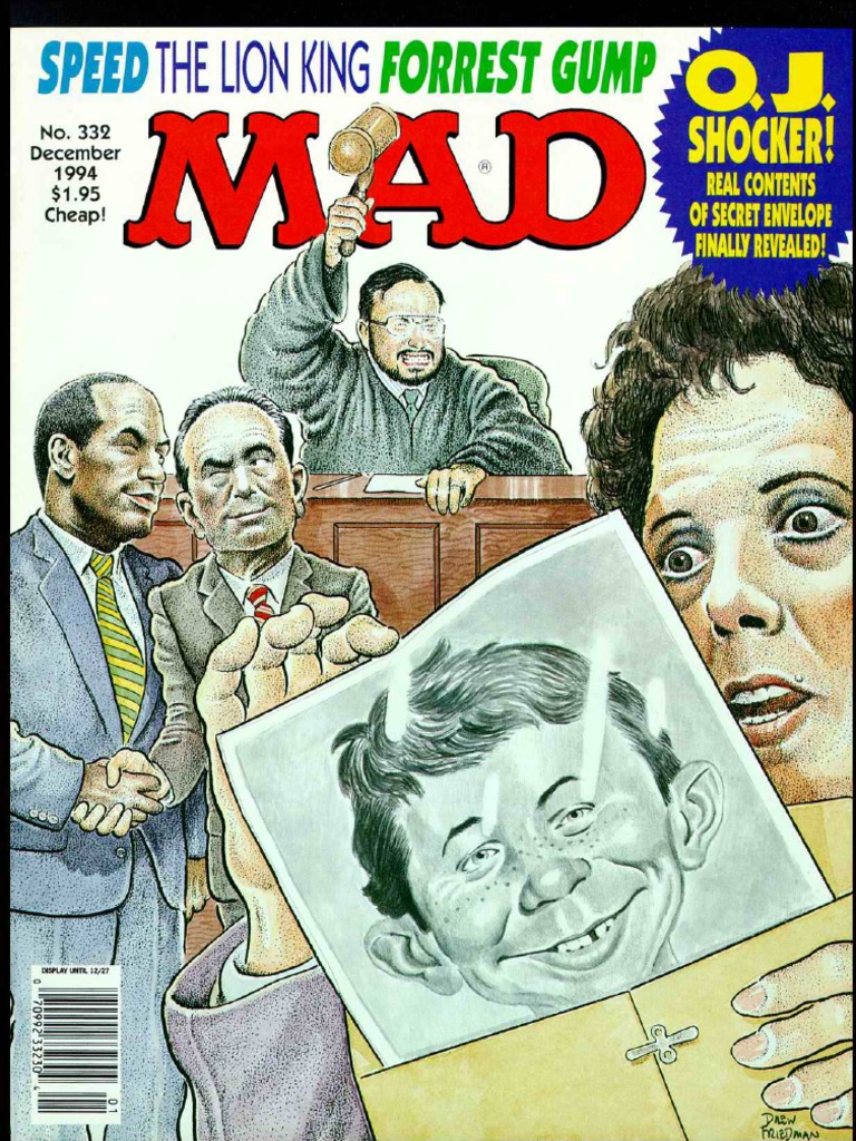 MAD Magazine No 332 Dec 1994 | PDF