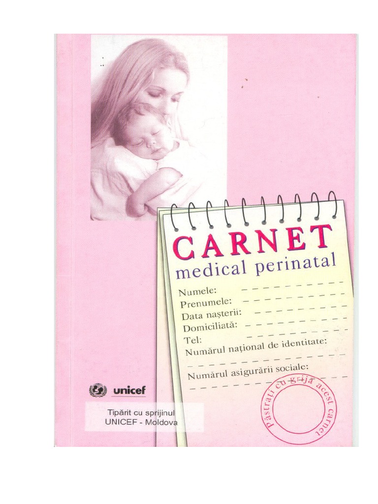 Carnet Medical Perinatal | PDF