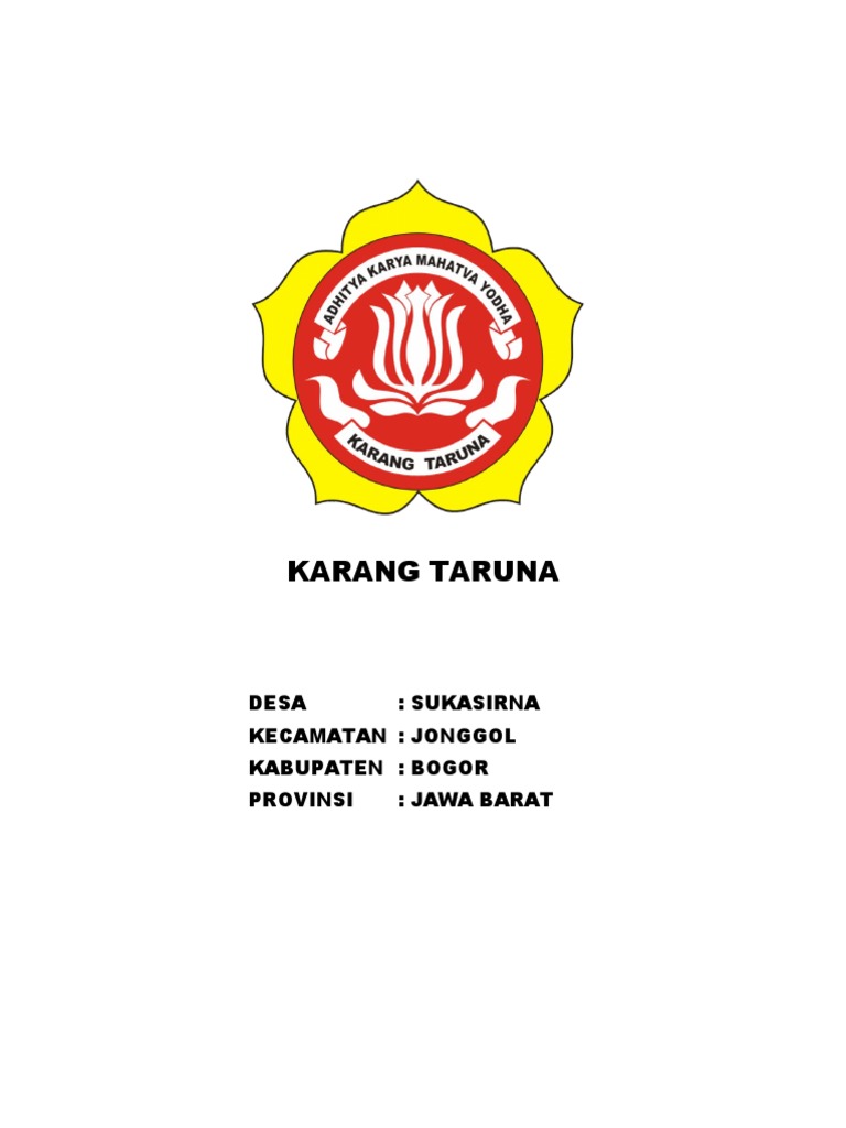 AD ART Karang Taruna Desa Pakel | PDF