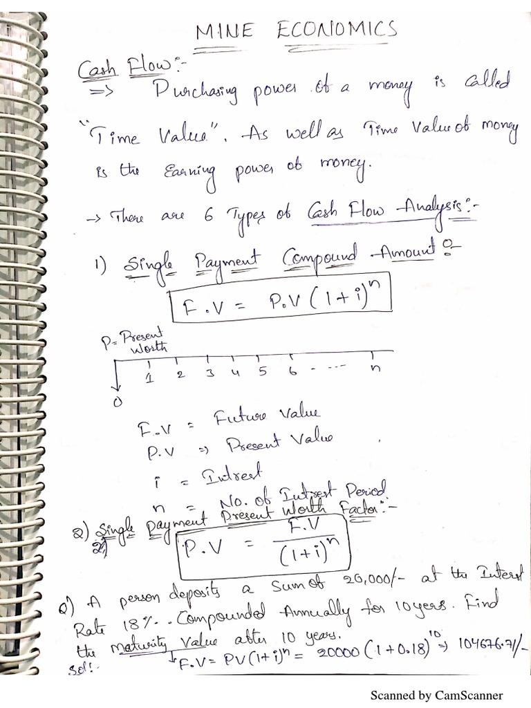 Mine Economics | PDF