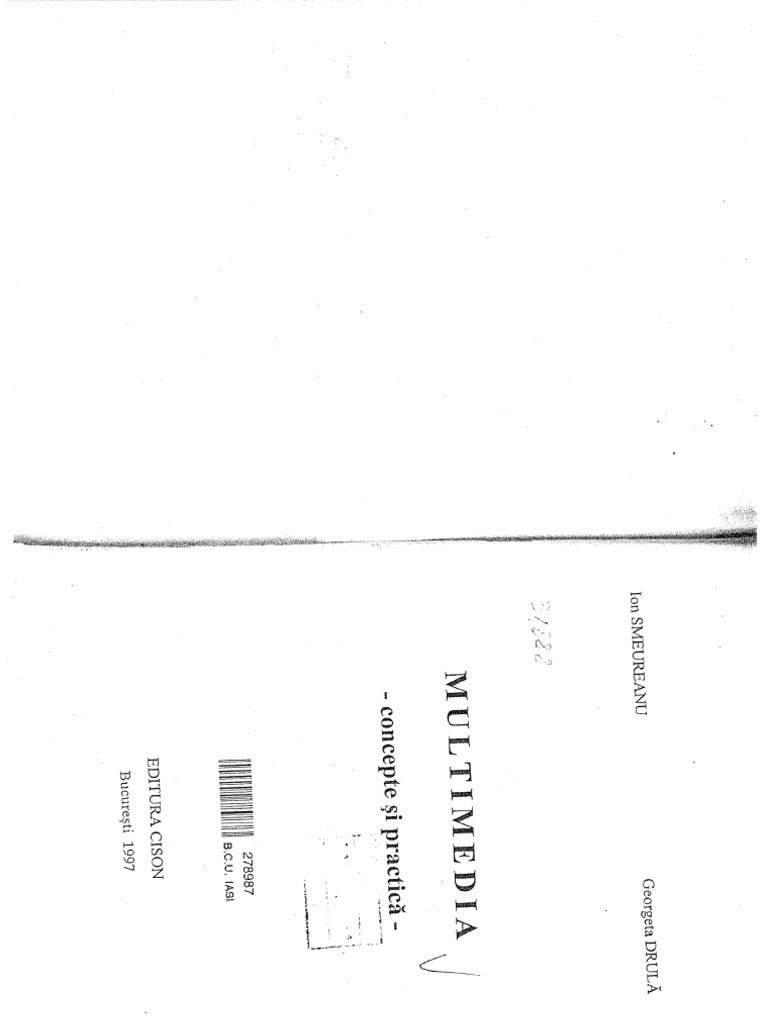 MULTIMEDIA - CONCEPTE SI PRACTICA (RO) (Ion Smeureanu) (Georgeta Drula ...